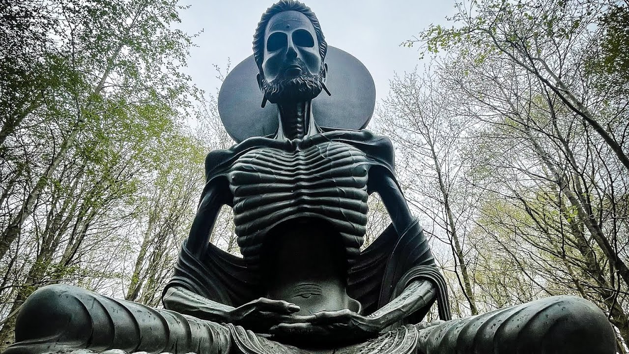 Victor's Way - Indian Contemplative Sculpture Space for Adults - YouTube