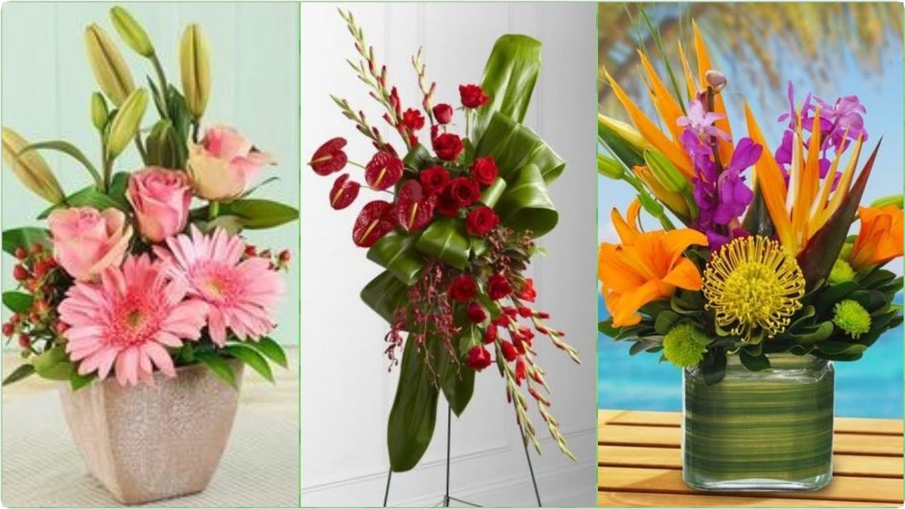 Most beautiful flower decorations ideas - YouTube