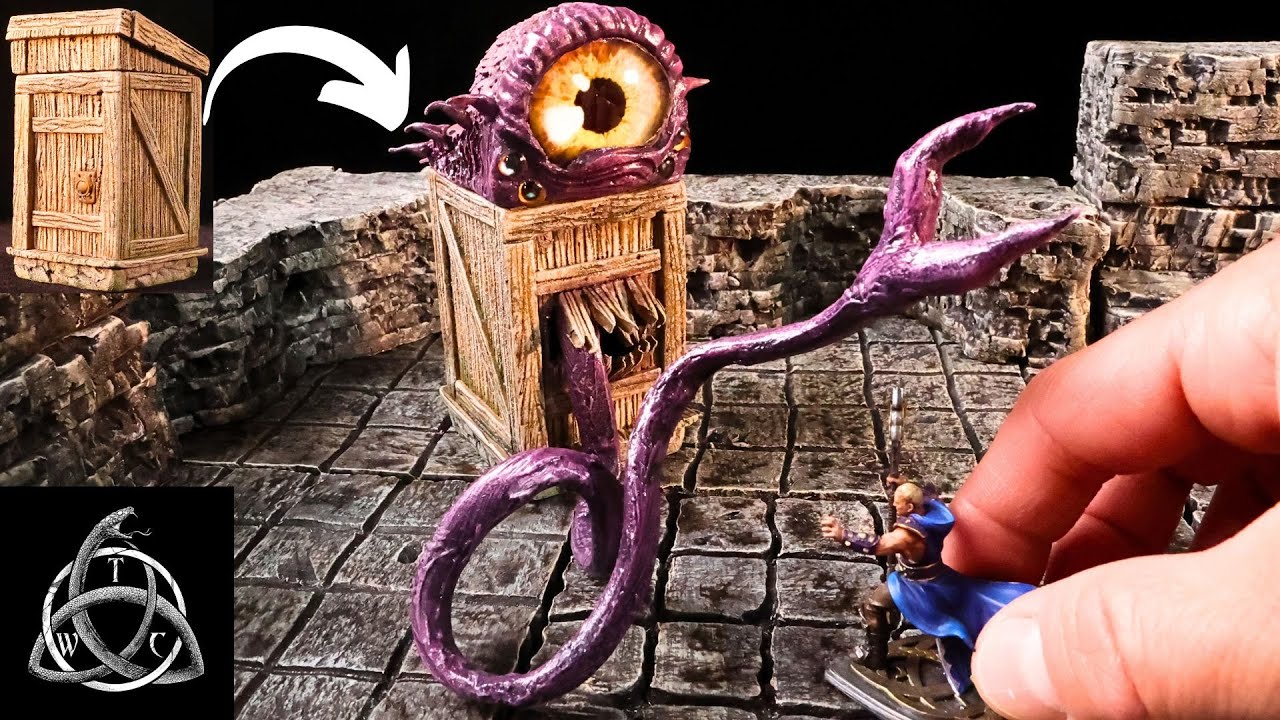 Create A Mimic for Tabletop Gaming - YouTube