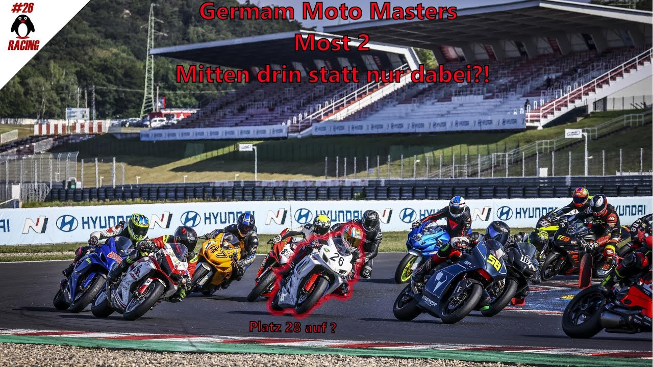 Mitten drin statt nur dabei?! | German Moto Masters 750 | Most 2 Rennen ...