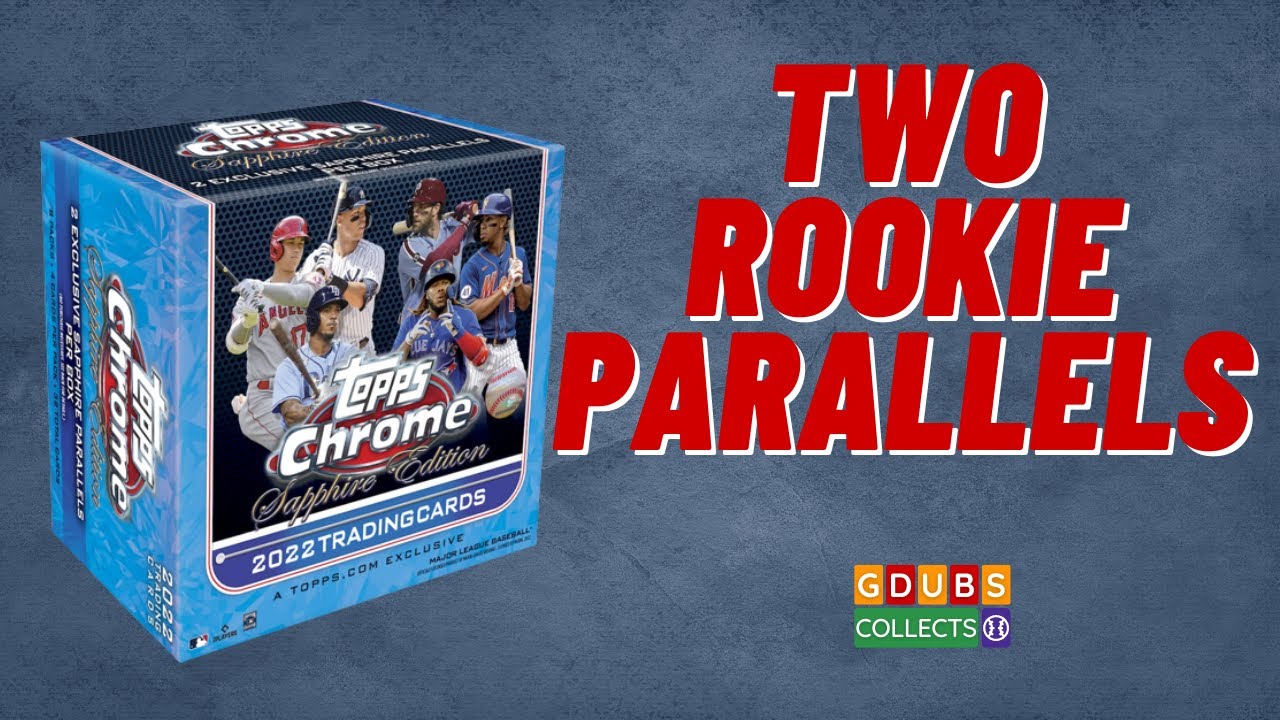 ROOKIE PARALLELS - BUT ARE THEY THE ONES WE WANT?! Topps 2022 Chrome ...