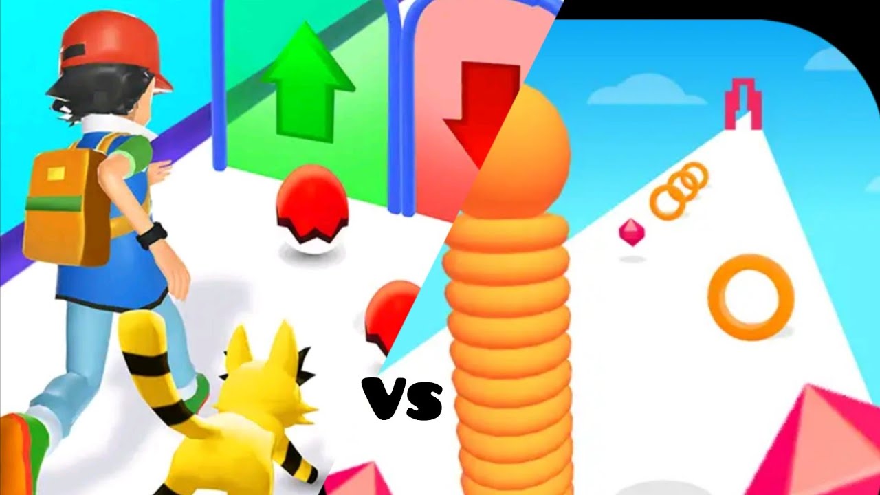 Pikachu Run VS Neck ring Run All Levels Gameplay Android,ios BEST GAME ...