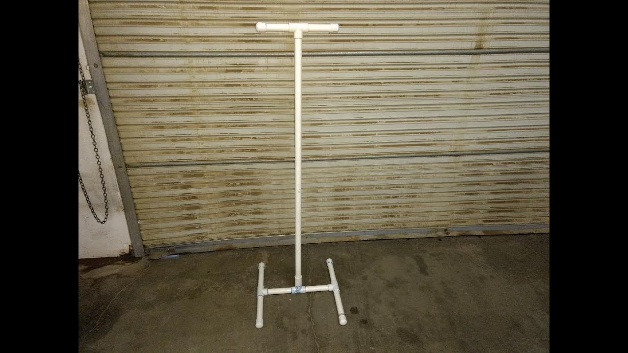 UNDER $23 DIY WEIGHTED BOW HANGER INSTRUCTIONS - YouTube