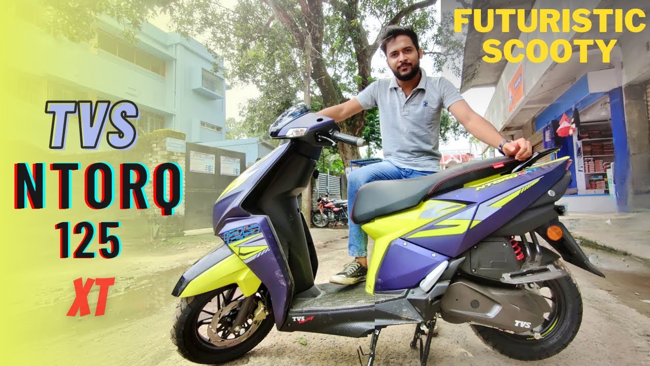 TVS NTORQ 125 XT REVIEW - The Most Advanced & Tech-Loaded Scooty Yet ...