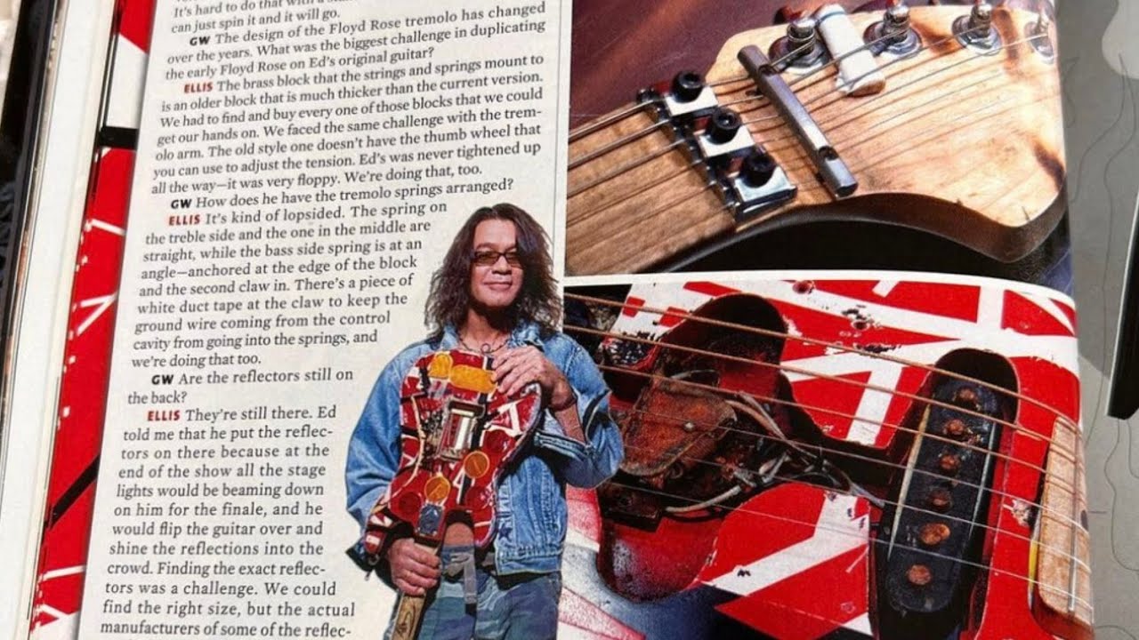 I LOVE ♥ EDDIE VAN HALEN GUITAR PRACTICE - YouTube