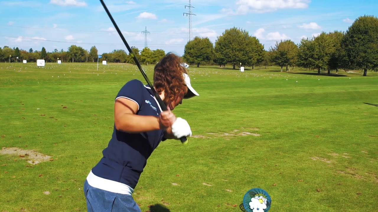 Jennifer Hilbert Golf Swing 2018 - YouTube