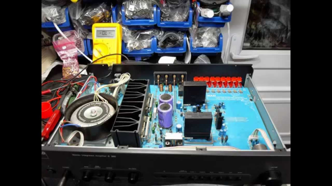 NAD C300 Amplifier Repair - YouTube