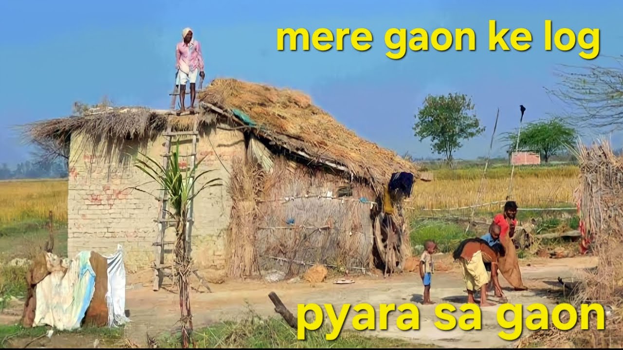 gaon mera mujhe yaad aata raha..! Waqt ka ye parinda ruka hai kaha ...