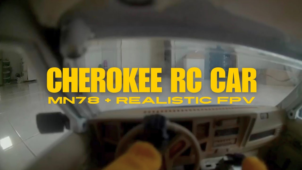 Driving 1:12 Cherokee Jeep. MN78 RC Car Driver POV FPV - YouTube