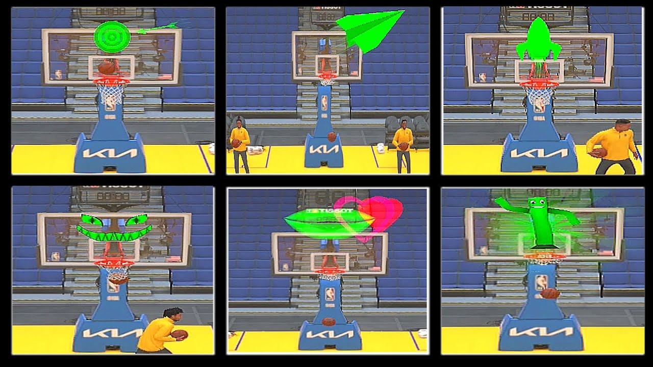 Unlock HIDDEN Green Animations In NBA 2K24 ! - YouTube