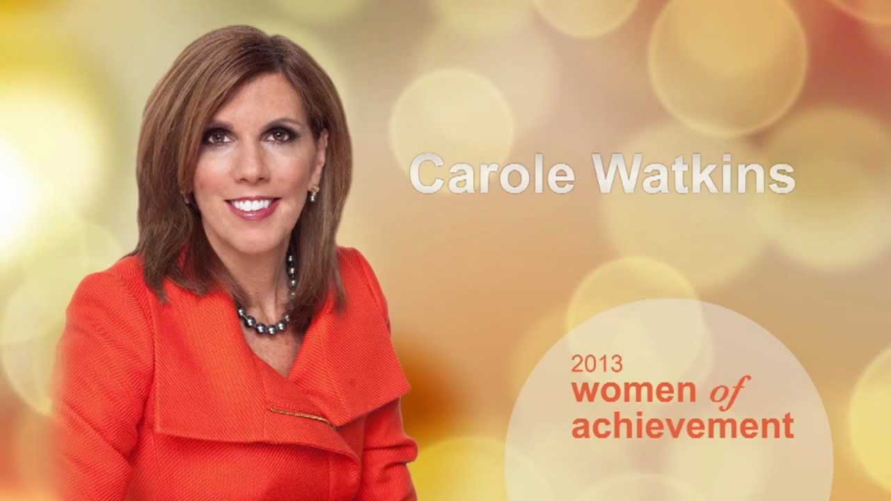 Carole Watkins - Women of Achievement 2013 - YouTube