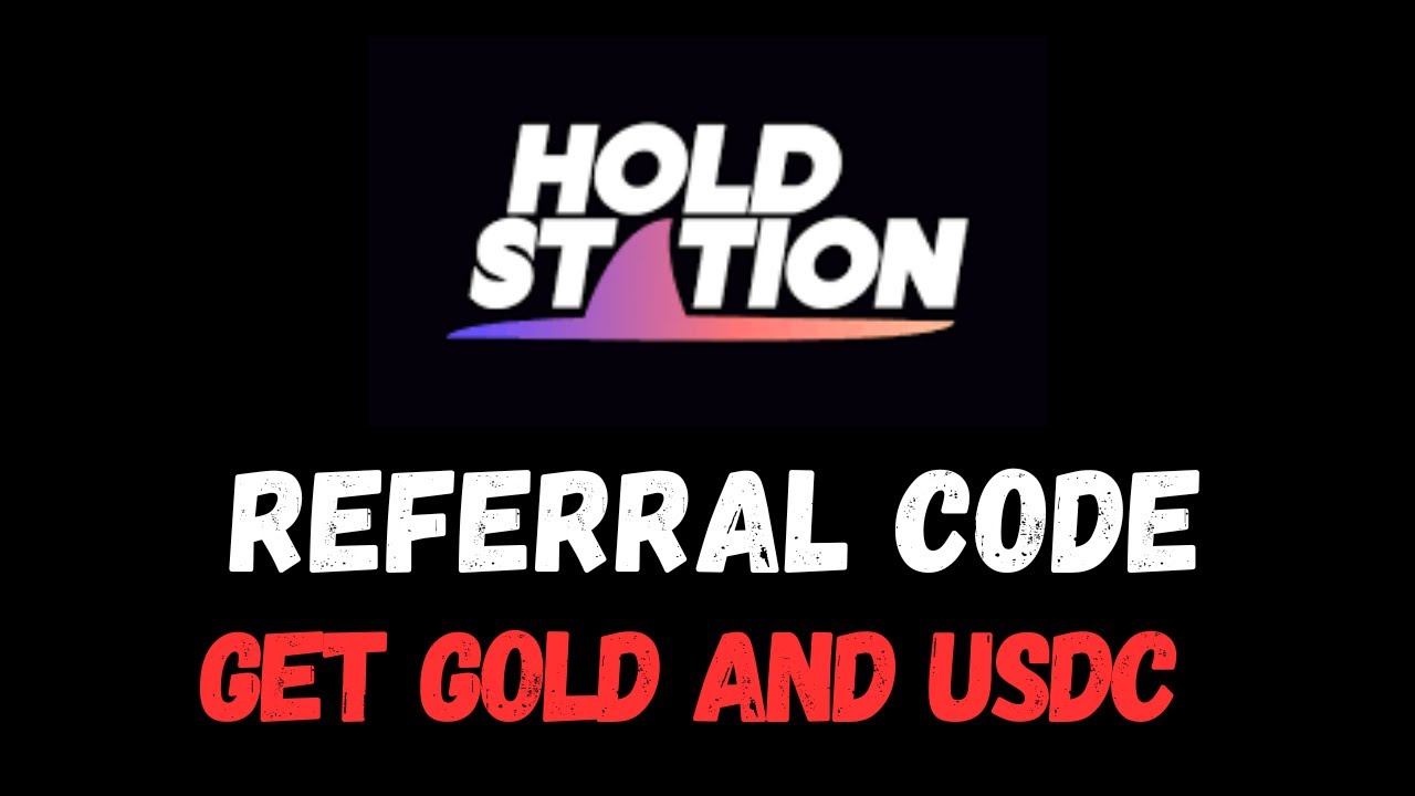 Holdstation Wallet Referral Code [discount] – Get Gold And USDC - YouTube