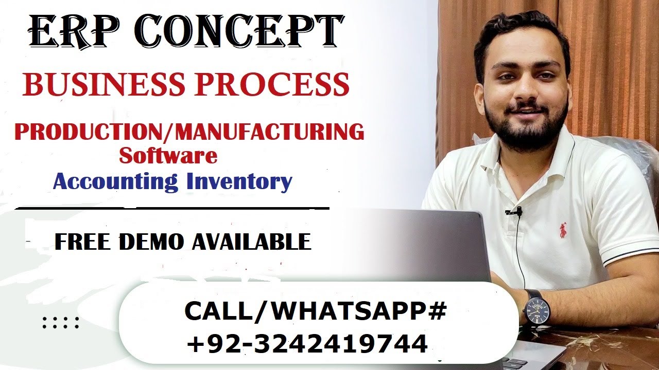 ERP Concept - Production/Manufacturing Inventory Finance Software ...