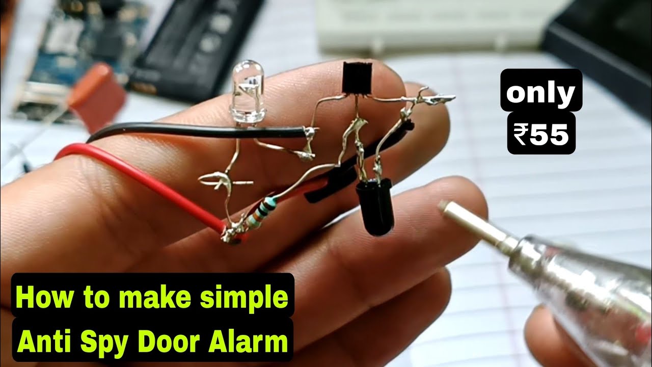 Guard Your Space with a DIY Spy Alarm: Watch the How-To Here" @Cr7-tech ...
