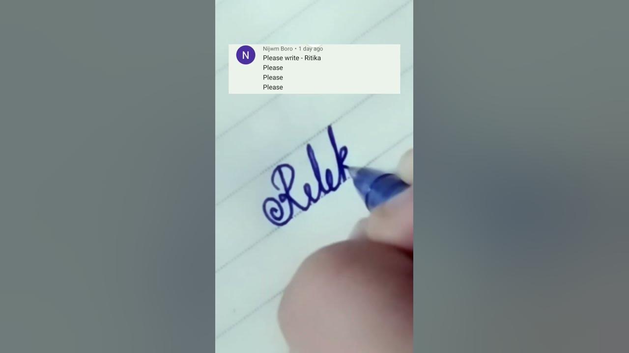 Ritika In Cursive Writing cursivehandwritting sanahandwritting ritika-in-cursive-writing-cursivehandwritting-sanahandwritting