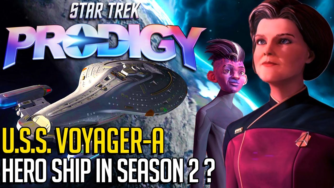 Star Trek Prodigy - Voyager-A the hero ship in Season 2? - YouTube