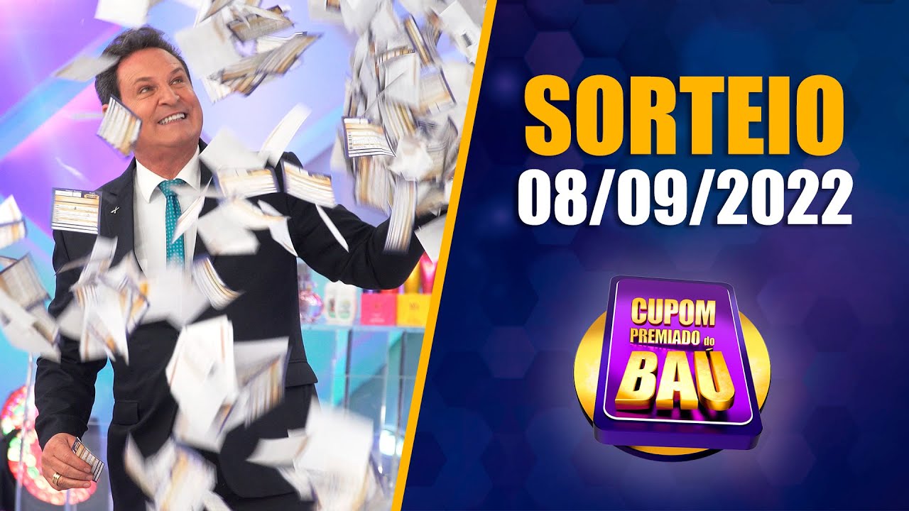 Sorteio do Cupom Premiado (08/09/2022) - YouTube