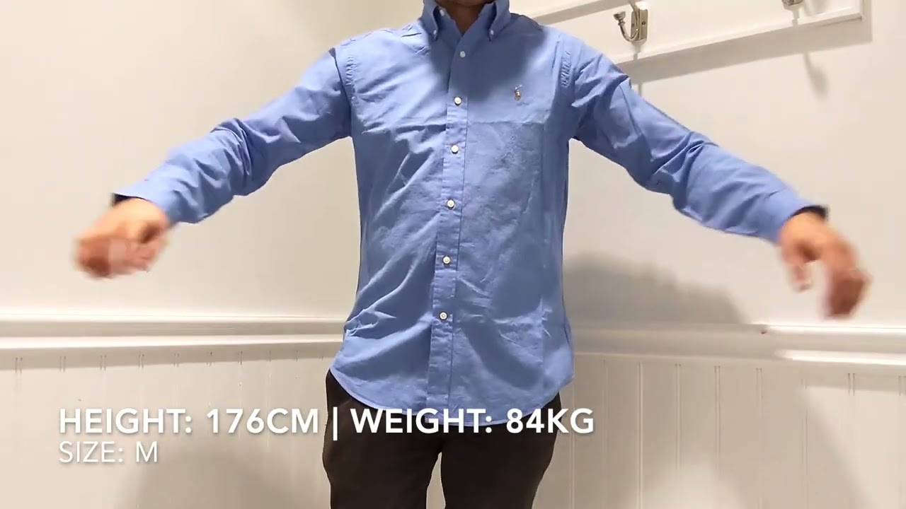 Polo Ralph Lauren Classic Fit Shirt Sizing Guide M And L YouTube Polo Ralph Lauren Classic Fit Shirt Sizing Guide M And L YouTube