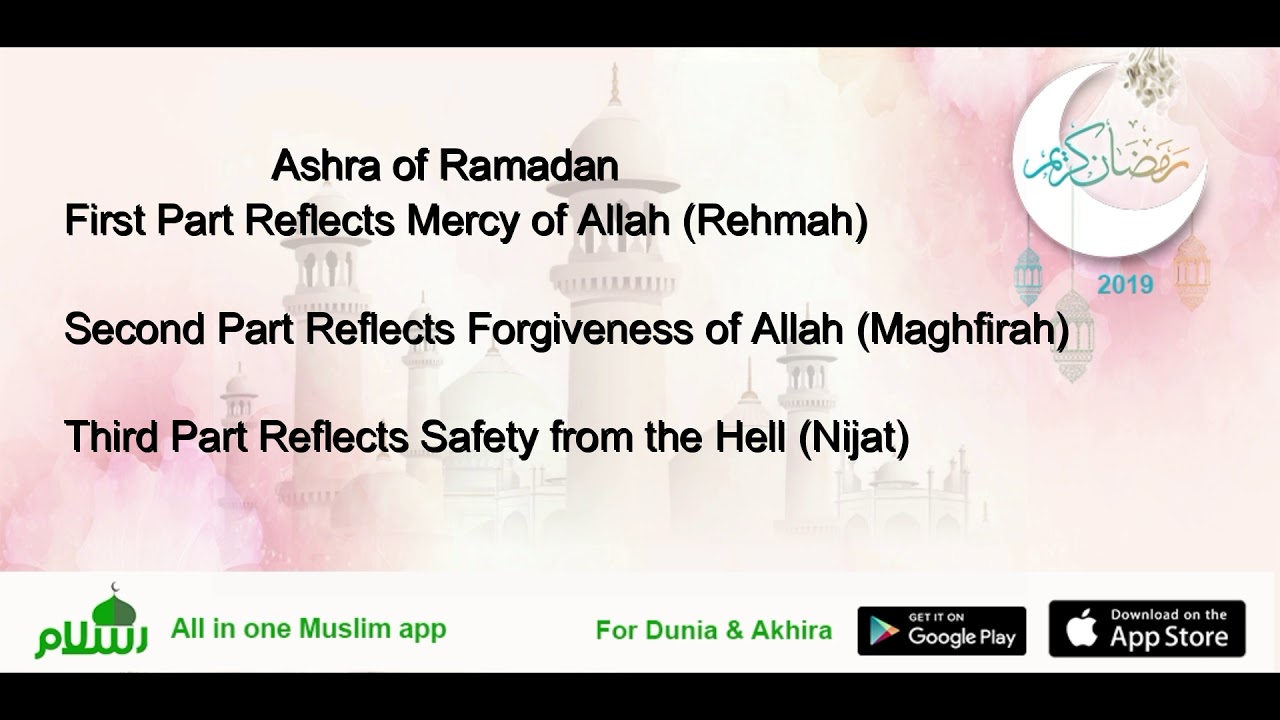The Three Stages Of ramadan - IslamApp - YouTube