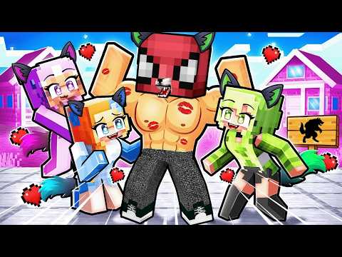 KURT ADAM OKULU🐺KURT KIZ SÜRÜM!👩‍🦰🐺- Minecraft