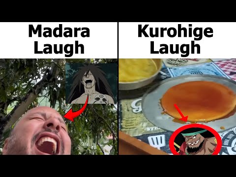 Brazilian Madara Laugh vs Kurohige Laugh