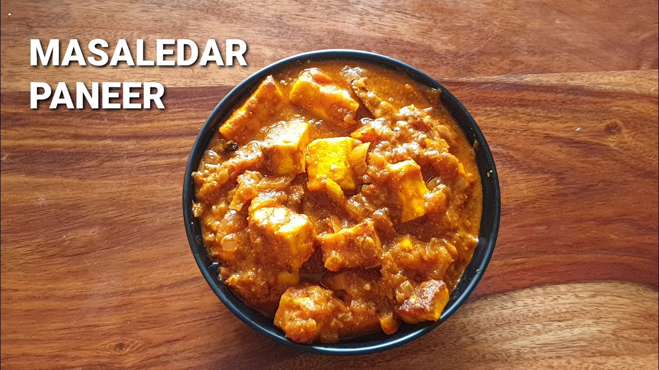 Delicious Masaledar Paneer - Simple And Easy - KITCHEN DUNIYA - YouTube