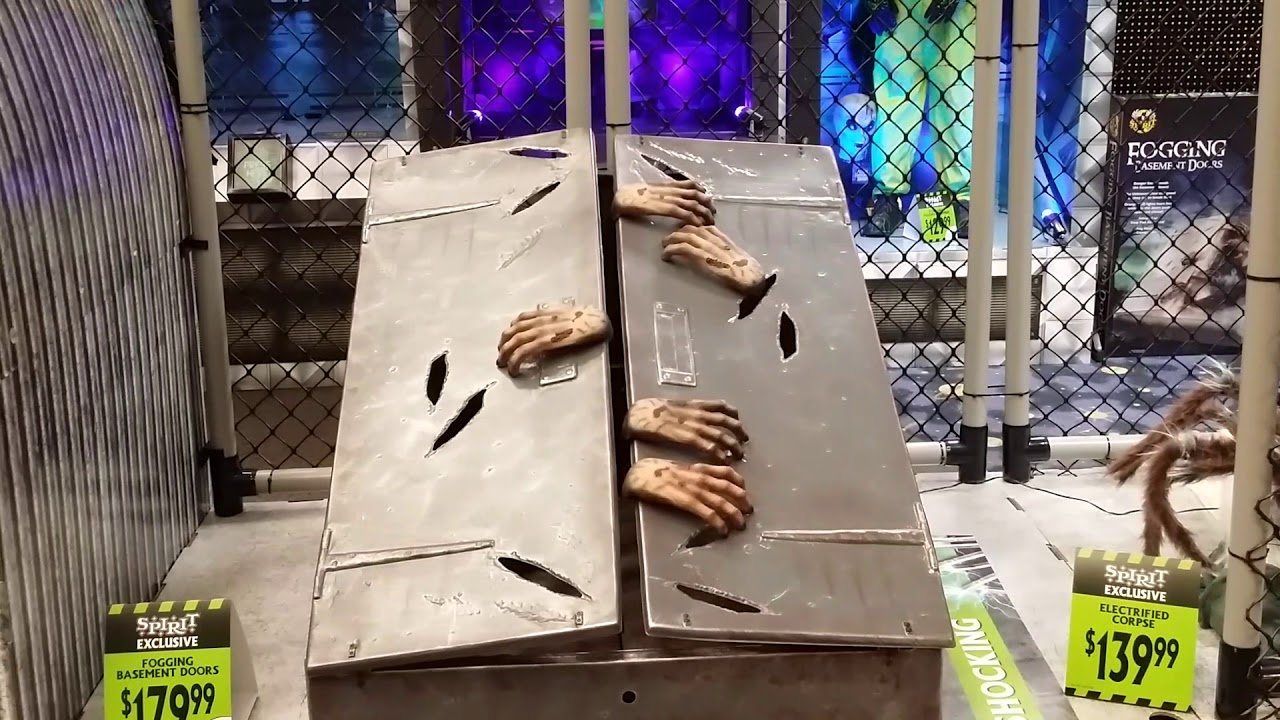 Spirit Halloween Spooktacular 2017 Basement Doors Animatronics and More ...