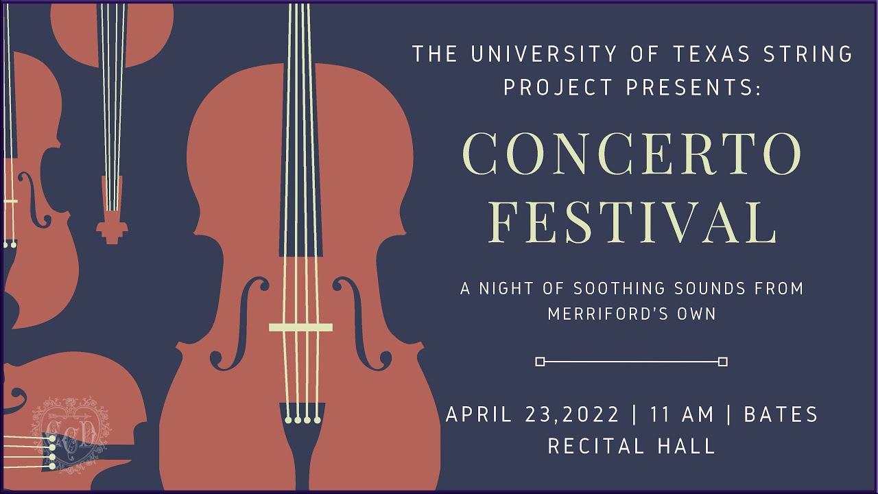 University of Texas String Project 2022 Concerto Festival - YouTube