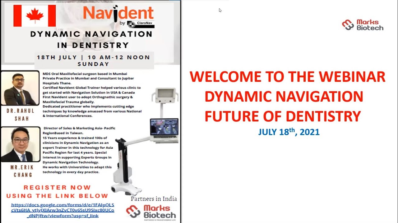 Dynamic Navigation - Future Of Dentistry - YouTube