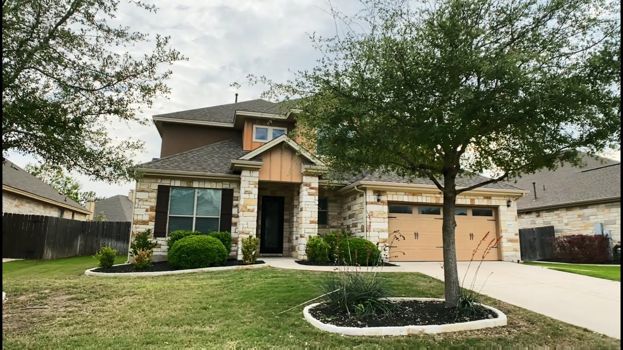 Living in Caballo Ranch Neighborhood in Leander, TX - YouTube