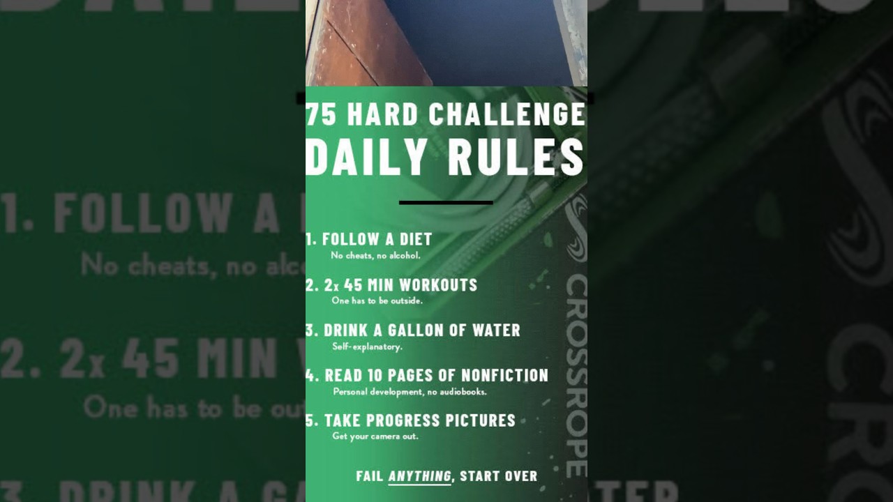 75 Days Hard Challenge I ll Try My Best If You Want To Support Me 75 Days Hard Challenge I ll Try My Best If You Want To Support Me