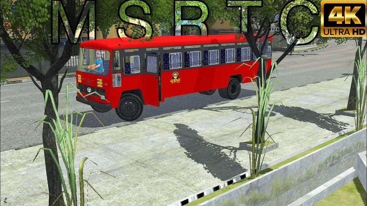 Tata MSRTC Bus Mod For Bus Simulator Indonesia - YouTube