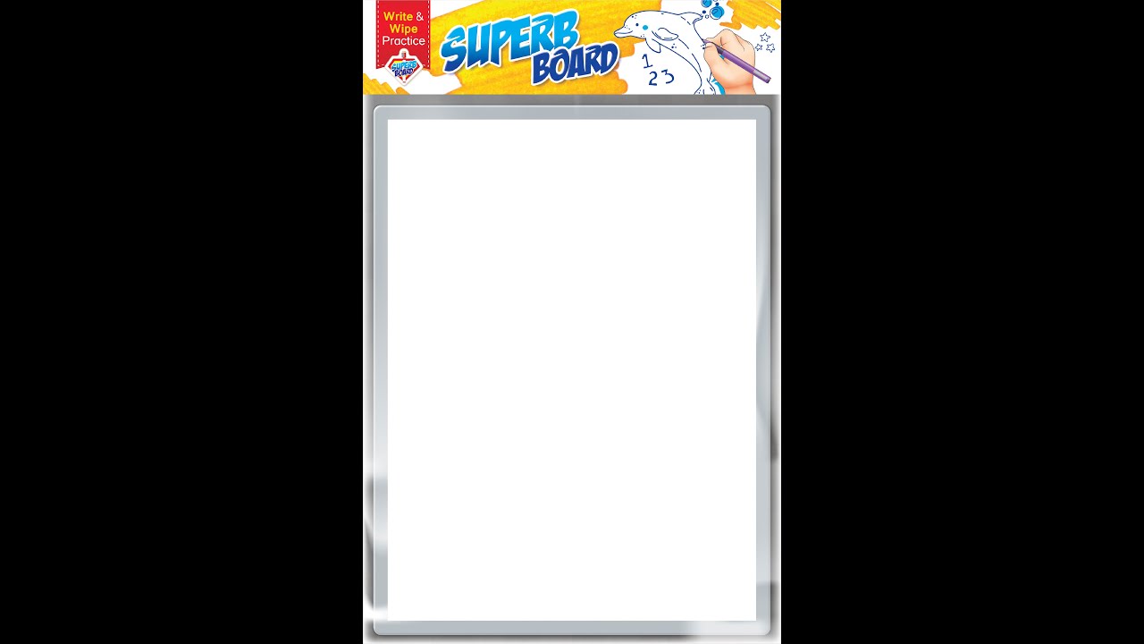 8" x 12" Formica Whiteboard - YouTube
