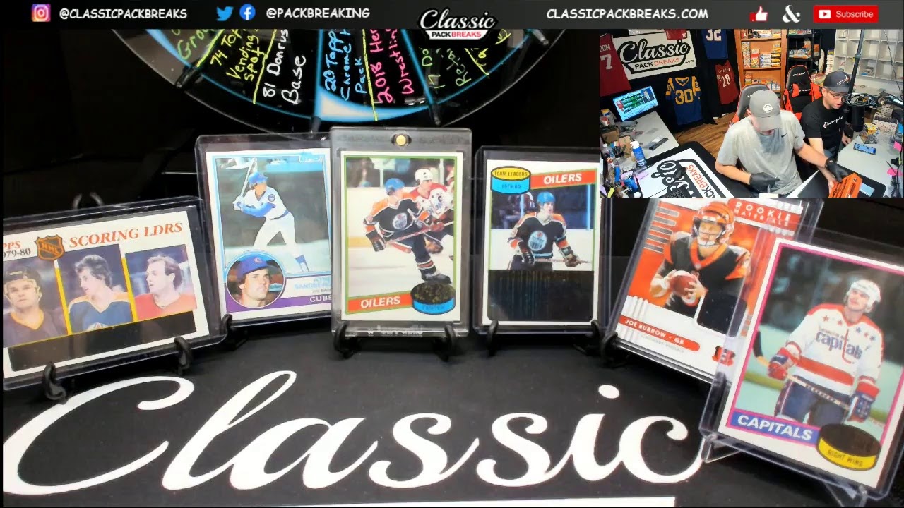 LIVE PACK BREAKS---11/3/20 Join the Fun @ Classicpackbreaks.com - YouTube