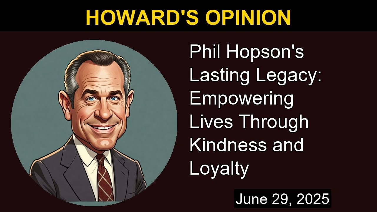 Phil Hopson's Lasting Legacy: Empowering Lives Through Kindness and ...