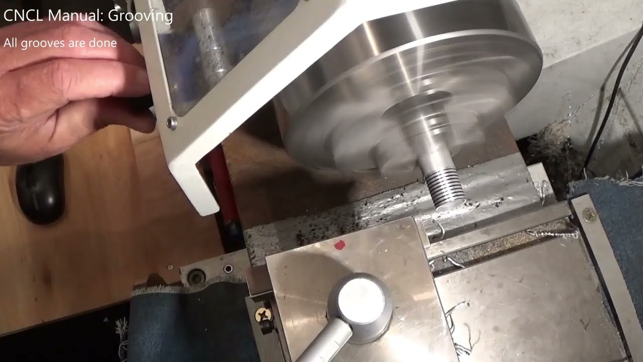 CNCL manual: Grooving - YouTube