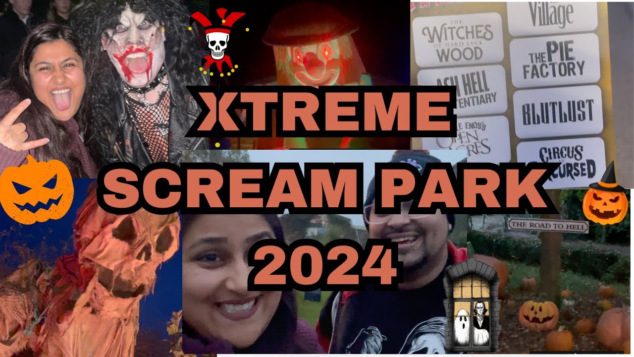 Xtreme Scream Scare Park 2024 || Twin Lakes || Halloween Autumn Fun ...