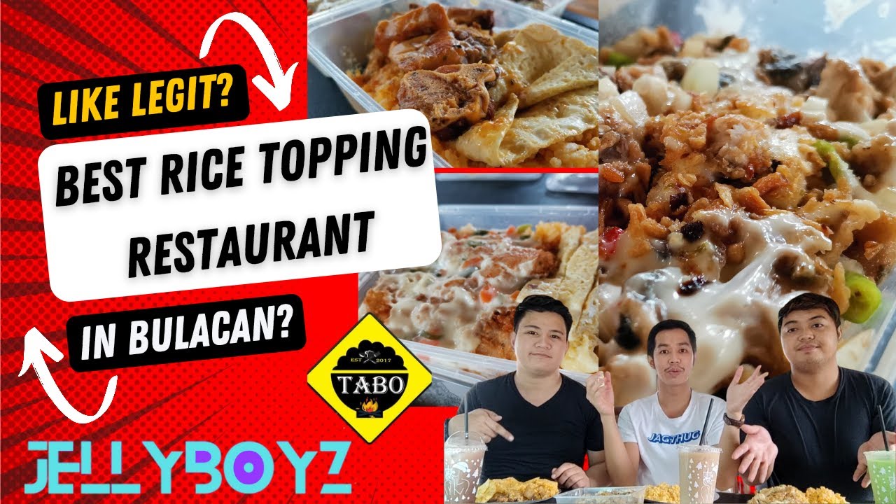 Best Rice Toppings In Bulacan nga ba? TABO Food Review. #tabo # ...