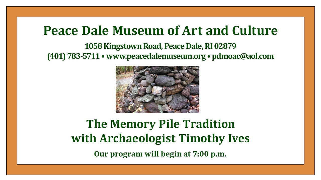 The Memory Pile Tradition - with Anthropologist Timothy Ives - YouTube