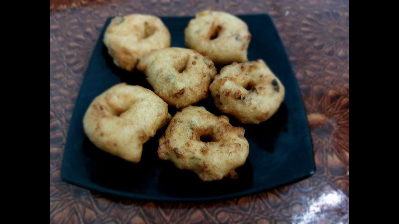 Medu Vada Recipe/Medu Vada/Easy Urad Dal Vada/South Indian Vada/How To ...