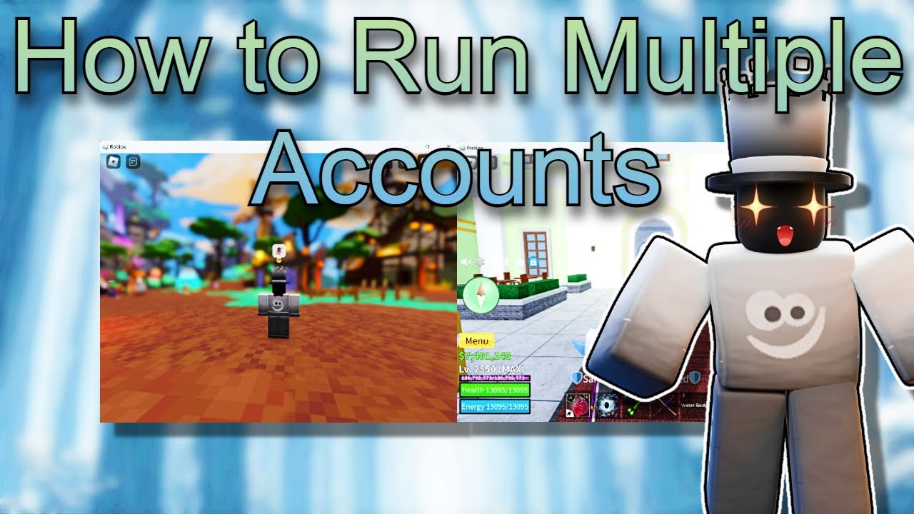How To Run Multiple Accounts |Account Manager| - YouTube