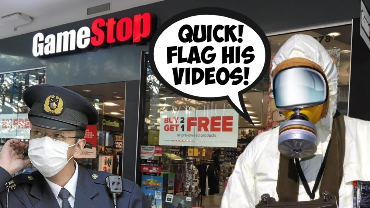 GameStop gets desperate! BUSTED false flagging CAMELOT331 video EXPOSING them! - YouTube