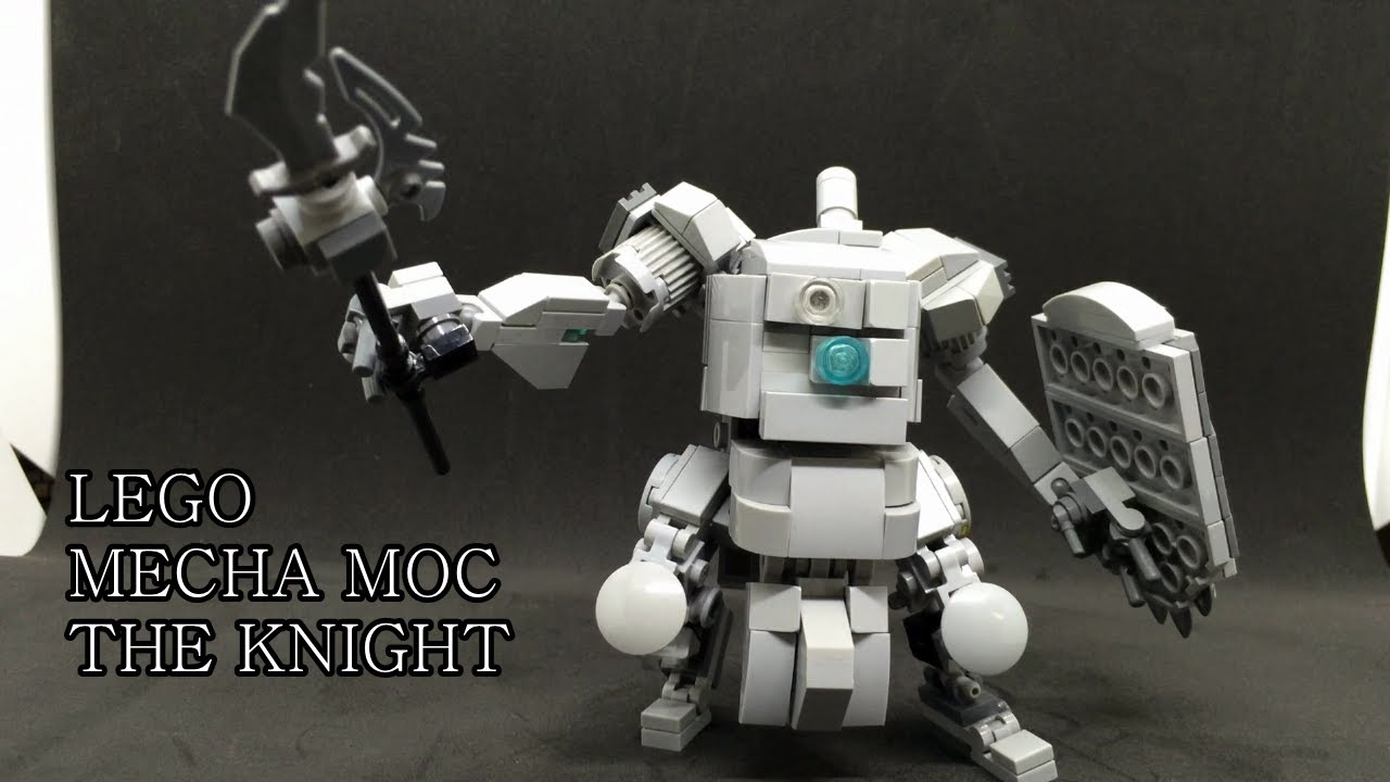 LEGO MECHA "THE KNIGHT" TUTORIAL - 레고 탑승형 메카닉 "THE KNIGHT" - YouTube