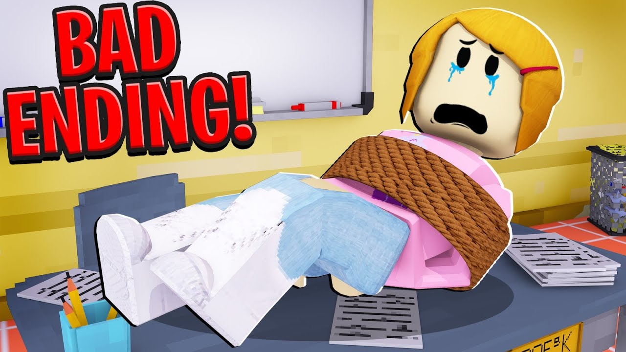 Roblox Brookhaven | BAD ENDING | Detention With My Bully! - YouTube