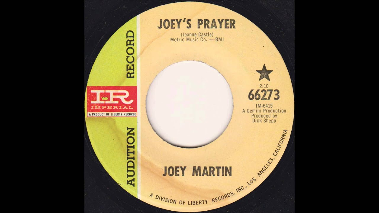 Joey Martin - Joey's Prayer - YouTube
