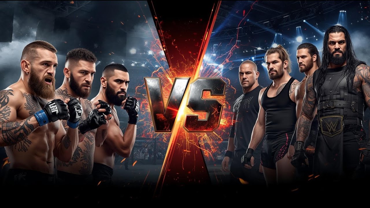 UFC vs WWE | The Ultimate Dream Battle in WWE 2K25 | Live with ...