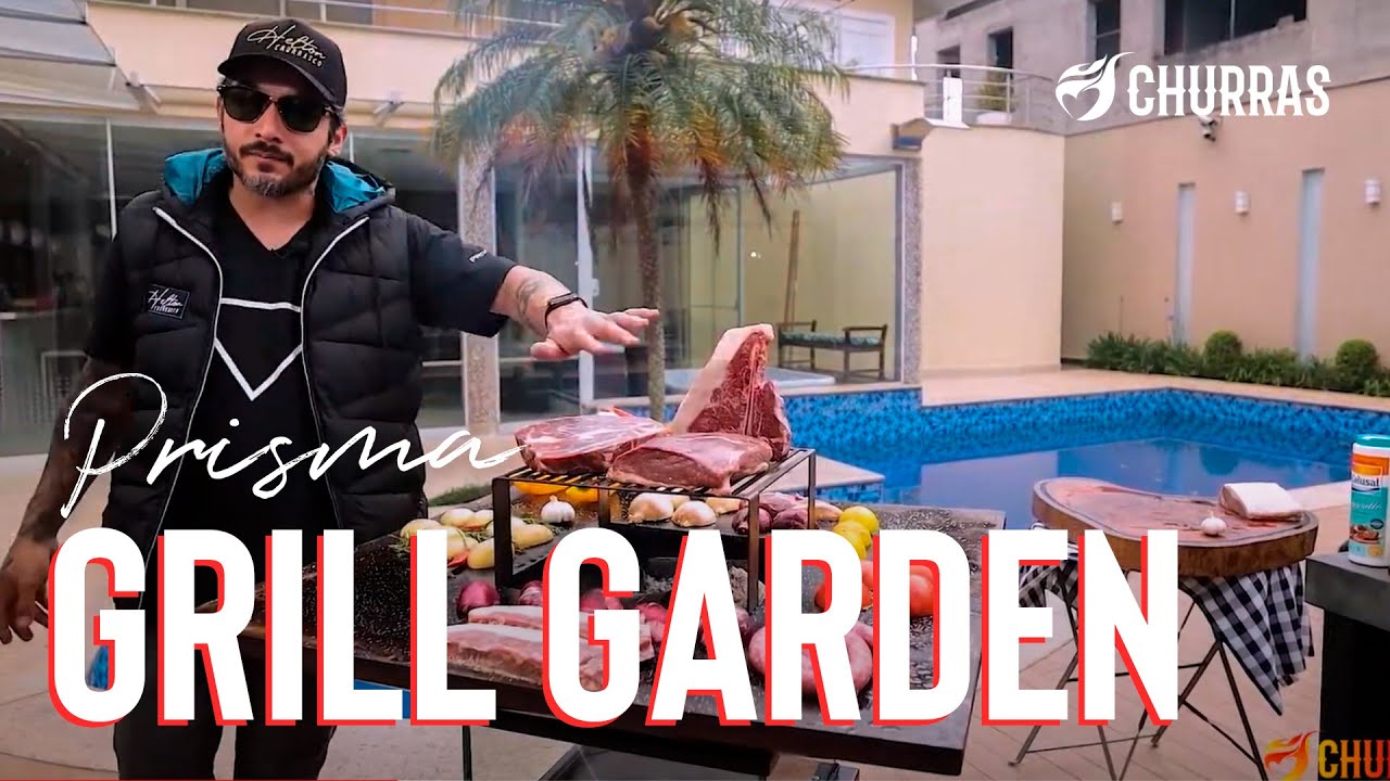 Churrasqueira Prisma Grill Garden | Cozinhando ao ar Livre com Helton ...