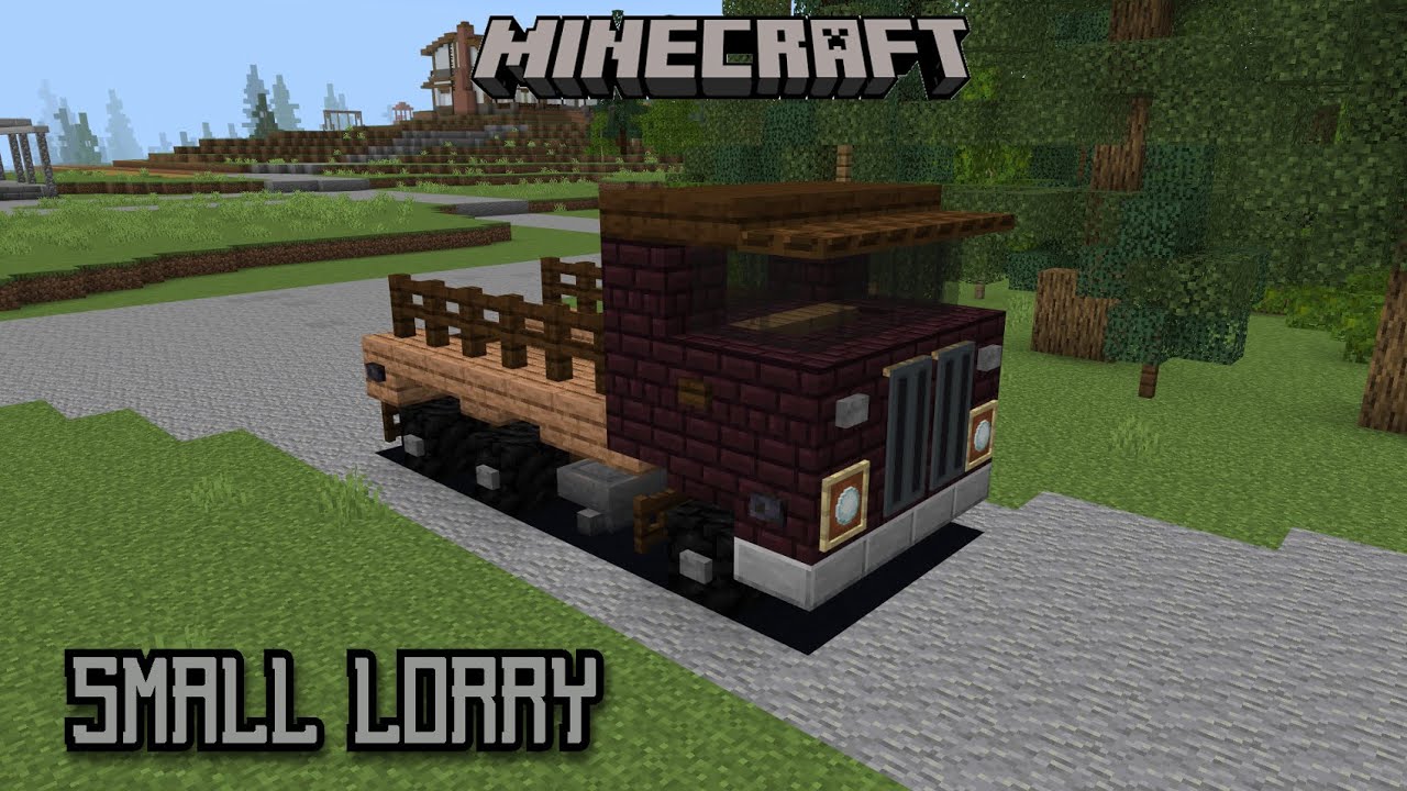 Minecraft: Small Lorry | Tutorial - YouTube