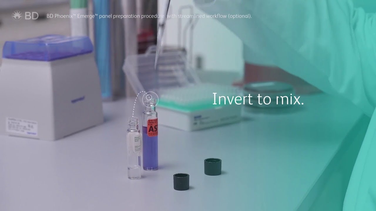 Inoculation procedures BD Phoenix™ - Emerge Panel - YouTube