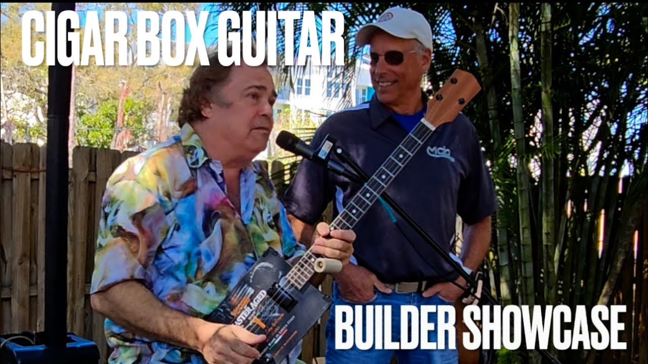 Discovering A Great New Cigar Box Guitar Builder At The 2024 Bradenton ...